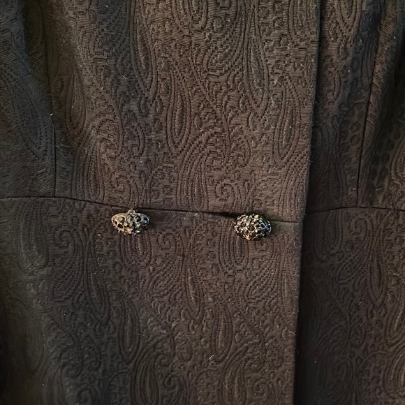 Golet | Jackets & Coats | 6s Golet Mod Fur Coat Black Rhinestone ...
